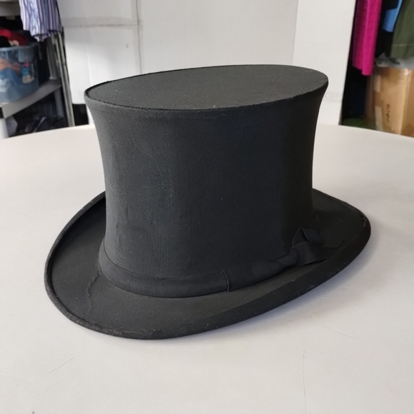 Henry Heath | Accessories | Vintage Henry Heath Classic Black Top Hat ...